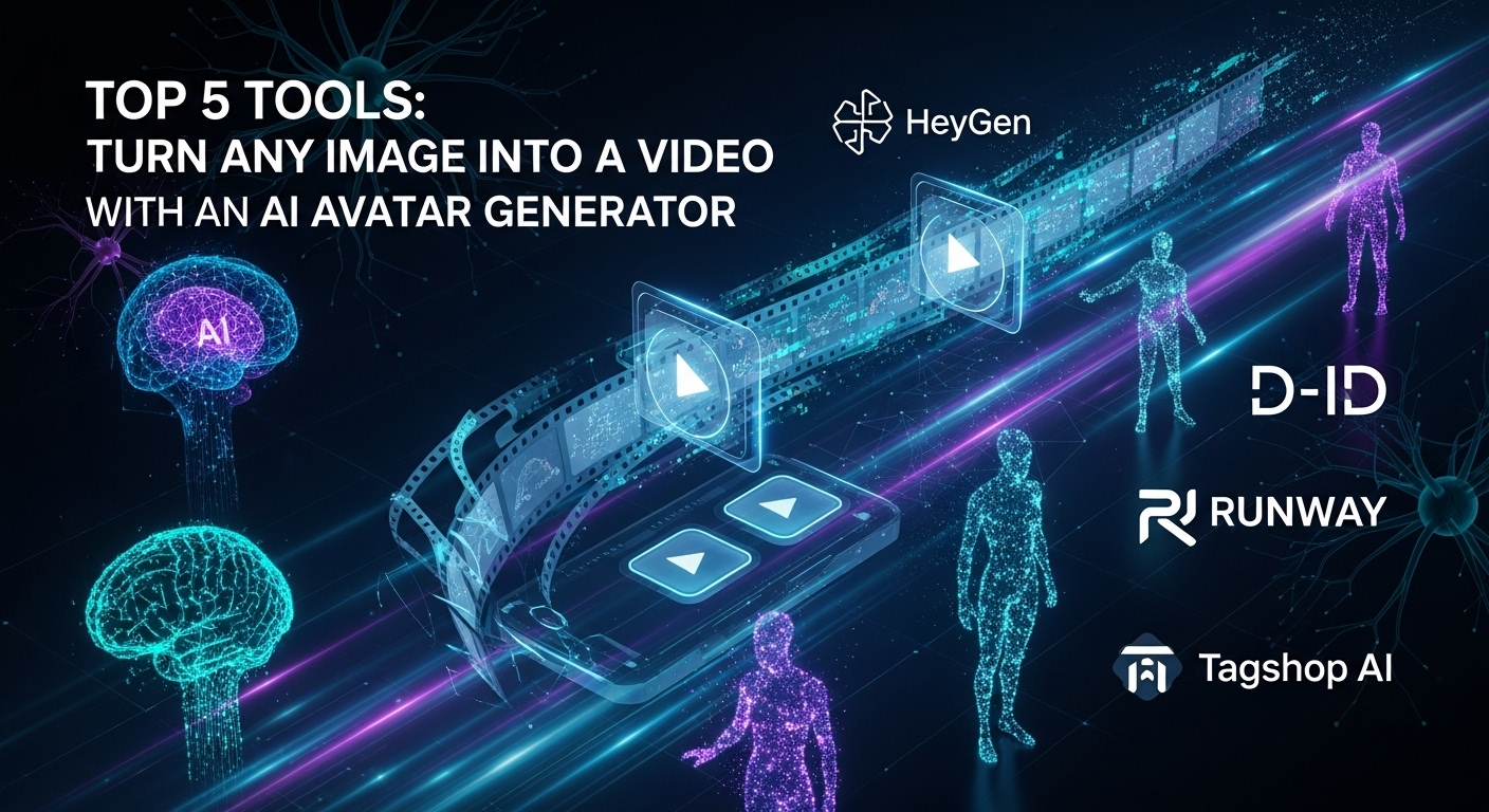 Top 5 Tools: Turn Any Image Into a Video with an AI Avatar Generator ...