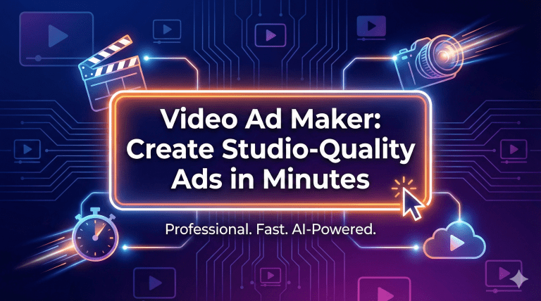 Video Ad Maker: Create Studio-Quality Ads in Minutes – AI Avatar Tech Blog