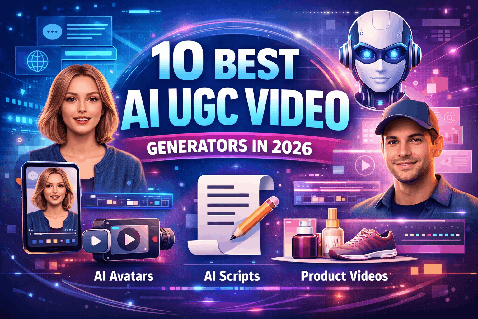 10 Best AI UGC Video Generators in 2026 – AI Avatar Tech Blog