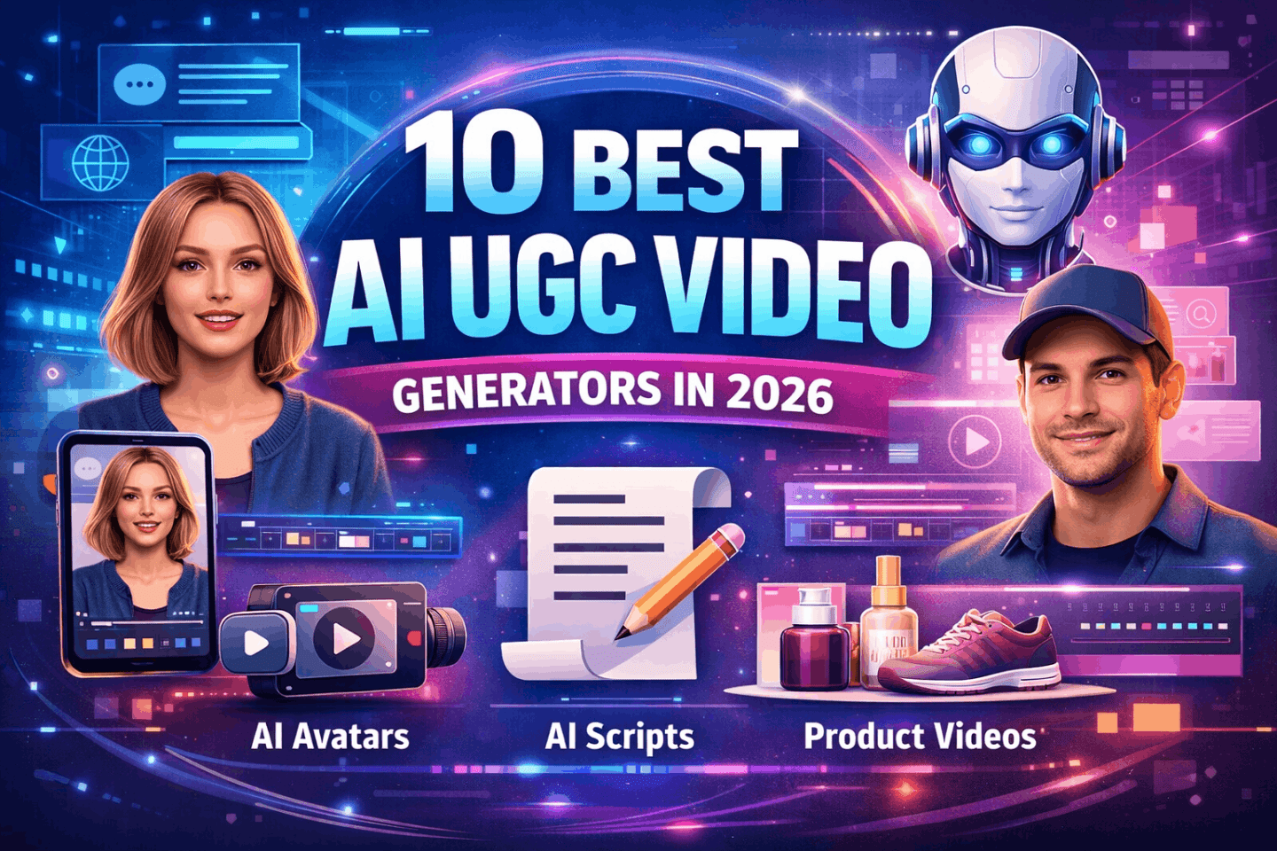 10 Best AI UGC Video Generators in 2026 – AI Avatar Tech Blog